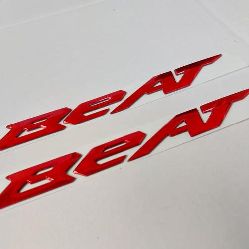 Jual logo emblem beat merah gloos - Kab. Bogor - yamatexasli | Tokopedia