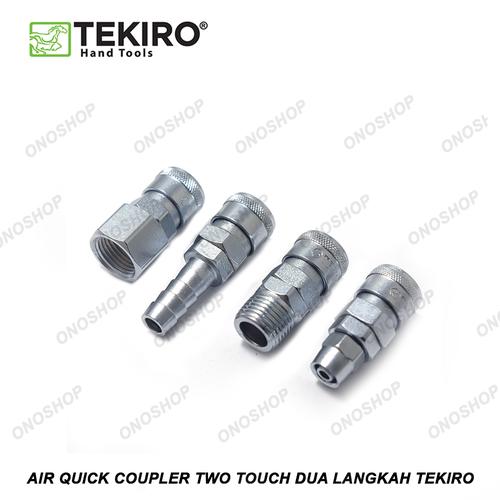 Jual Air Quick Coupler Two Touch Dua Langkah Tekiro - 20SP - Jakarta ...