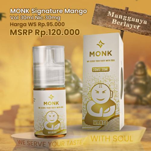 Jual Monk Signature Mango Salt Nic 30ML by Monk Cloud - Liquid Monk ...