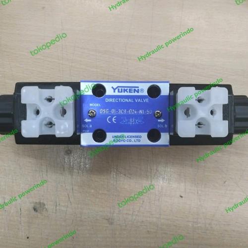 Jual SOLENOID VALVE YUKEN DSG-01-3C9-D24-N1-50 VOLTASE 24VDC - Jakarta Barat - Hydraulic ...