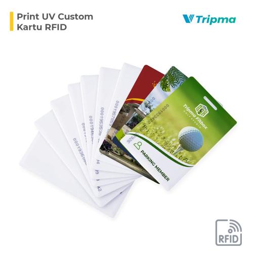 Jual Kartu Akses RFID / ID Card RFID - 13,56 Mhz - Custom Print UV - 2 ...
