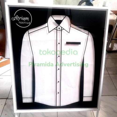 Jual sampir Frame Pigura baju kemeja kain batik - Kota Surabaya ...