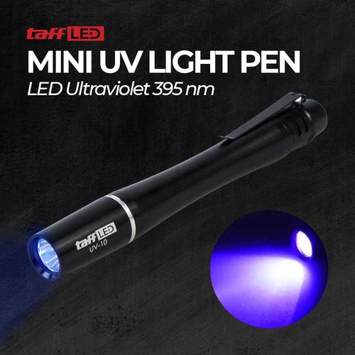 Jual TaffLED Ultraviolet UV Light Pen Mini Senter LED 395nm - UV-10 ...