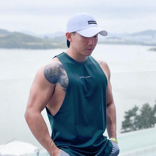 Jual TANKTOP PRIA GYM L-2227 - Biru, XXL - Kota Tangerang - Workout ...