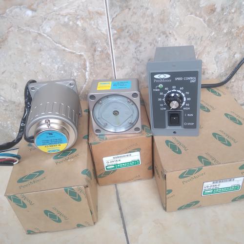Jual Set Ac Motor Gearbox Peeimoger 220V Ratio 1:15 Speed Control Baru ...