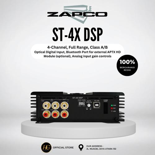 Jual Zapco ST-4X DSP Amplifier DSP - Kota Surabaya - HG AUDIOPHILE ...