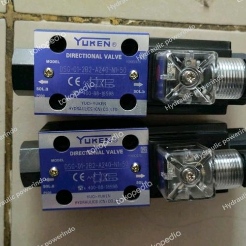 Jual SOLENOID VALVE YUKEN DSG-01-2B2-A240-N1-50 240/220 VAC - Jakarta Barat - Hydraulic ...