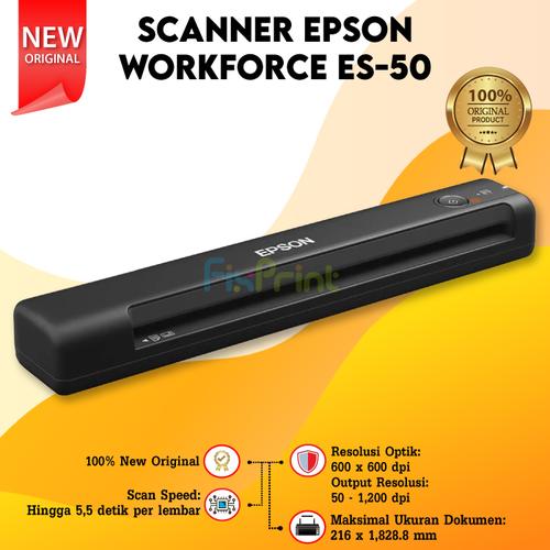 Jual Scanner Epson WorkForce ES-50 Portable Sheetfed Document New - Jakarta Selatan - FixPrint ...