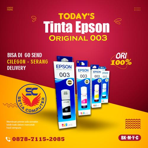 Jual tinta epson 003 original - Biru - Kota Cilegon - SETIA COMPUTER ...