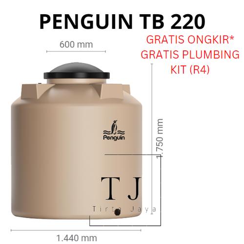 Jual TANDON AIR PENGUIN TB 220 2250 Liter Toren Air Tangki Air Water ...