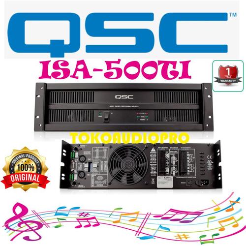 Jual QSC ISA-500Ti 2-Channel Power Amplifier Original qsc500ti ...