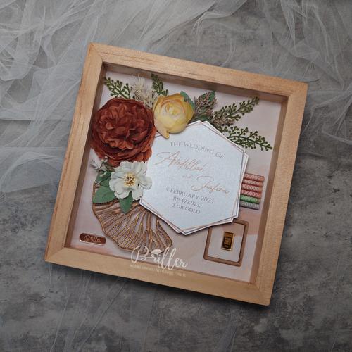 Jual Mahar Frame Pernikahan | Bingkai Mahar Uang/Logam Mulia - Zurie ...