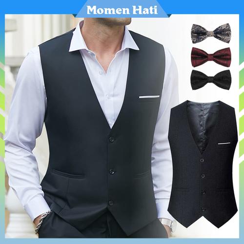 Jual Rompi Jas Dasi Kupu Kupu Pria / High Quality Wedding Vest Untuk ...