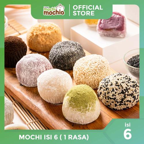 Jual Tetsin Mochi Mochio - Mochi Tradisional 6 pcs 1 RASA - Wijen Putih ...