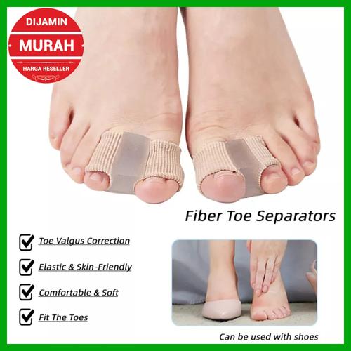 Promo INSOLE GEL SILIKON PEMISAH JARI KAKI TOE SEPARATOR PREMIUM ...