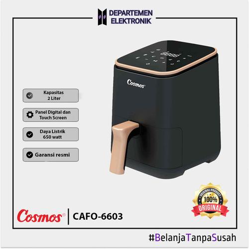 Promo COSMOS AIR FRYER CAF 6603 ORIGINAL / BERGARANSI RESMI Cicil 0% 3x ...