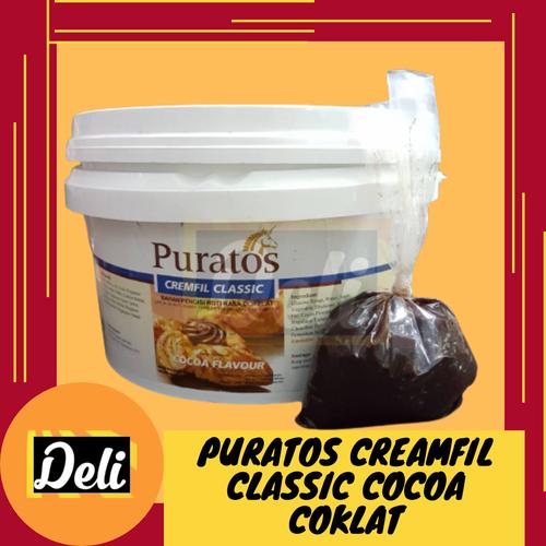 Jual PURATOS CREMFIL CLASSIC Selai Isian Cocoa/Coklat/Cokelat 500gr ...