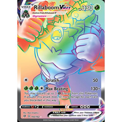 Jual KARTU POKEMON TCG RAINBOW VMAX HOLOGRAM ENGLISH VERSION PART 2 ...