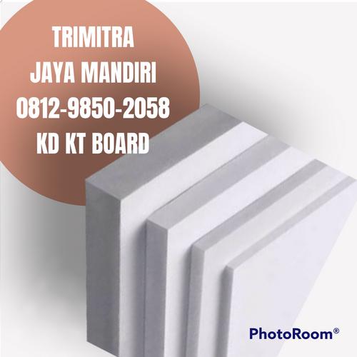 Jual Jual Kd board atau kt board lapis plastik 5mm ukuran 122x224CM ...