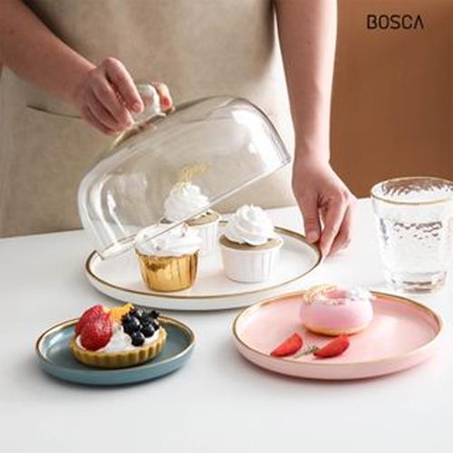 Jual Sugary Cake Tray / Cake Display / Tempat Kue Kaca / Wadah Kue ...