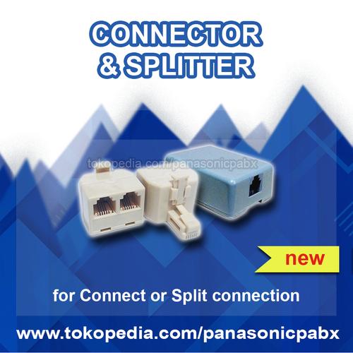 Jual Konektor dan Splitter (paralel) - Konektor RJ11 - Jakarta Timur ...