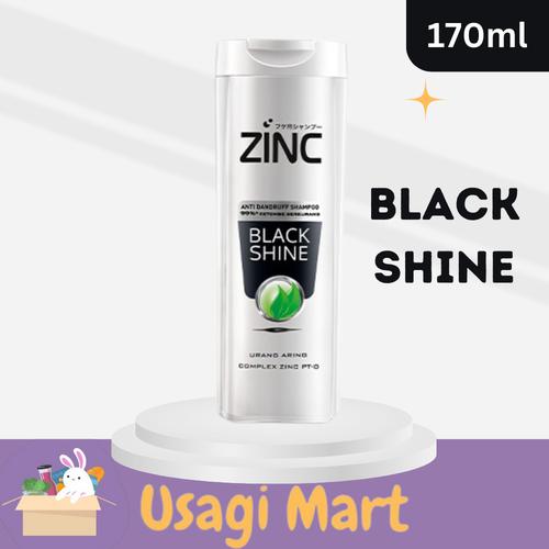 Jual Zinc Shampoo Black Shine 170 ml Sampo Anti Ketombe Dandruff Hitam ...