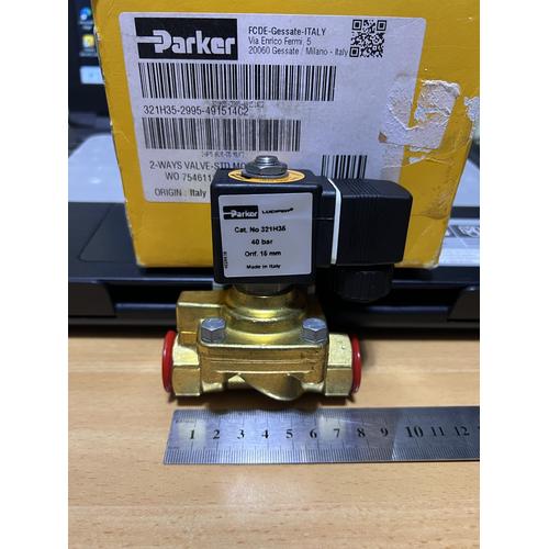 Jual Solenoid Valve Parker Lucifer 321H35 Port 1/2 Inch Press 40 Bar 24Vdc - Kota Bandung ...