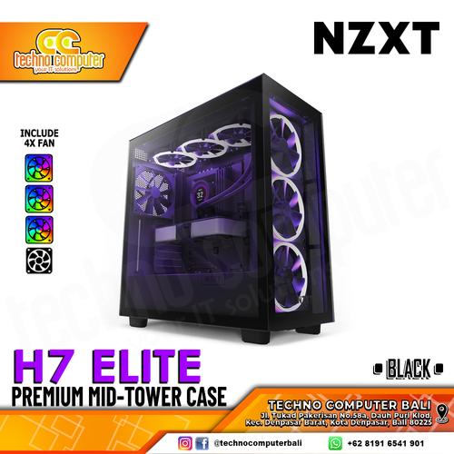 Jual CASING NZXT H7 Elite - Premium Mid-Tower ATX Tempered Glass - Kota ...