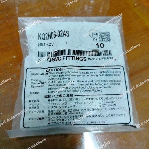 Jual SMC KQ2H06-02AS Male Connector Series KQ2 - Jakarta Barat - Sparepart Automations | Tokopedia