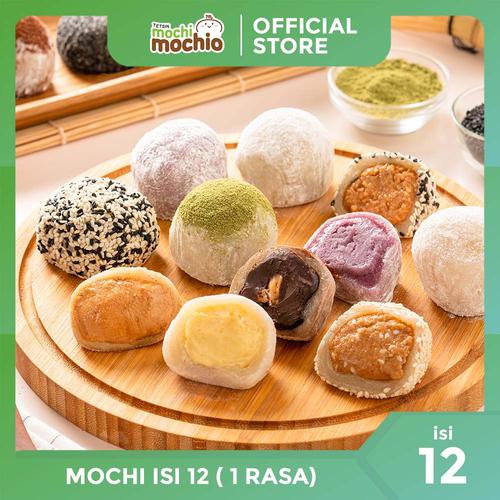 Jual Tetsin Mochi Mochio - Mochi Tradisional 12 pcs 1 RASA - Kacang ...