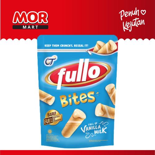 Jual FULLO Bites Pouch Vanilla 70 gr Camilan Vanila Biskuit Wafer ...