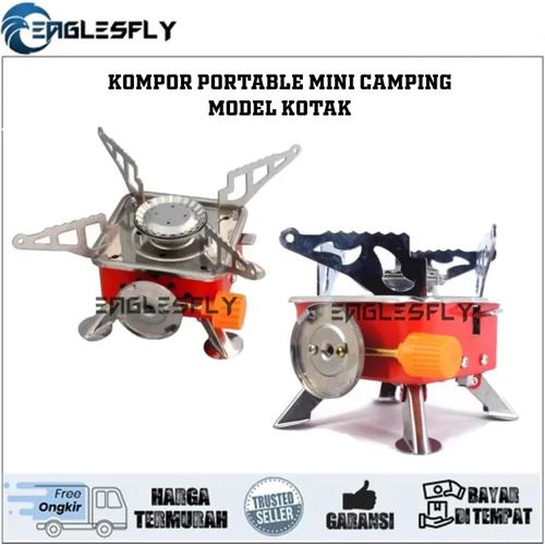 Jual Kompor Kotak Camping Portable Mini Outdoor Kompor Kemping Gas ...