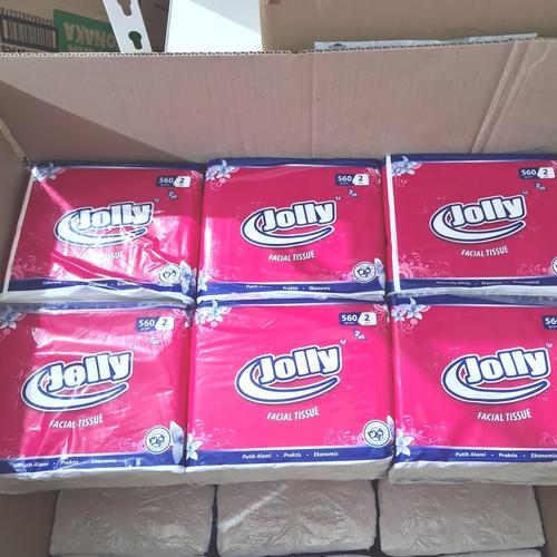 Jual Tissue Facial Jolly 560Gram /Tisu wajah serbaguna joly 560 gr 2ply ...