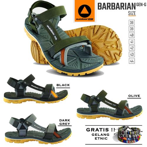 Jual Sandal Gunung Outdoor Adventure Barbarian Gen Original Sendal ...