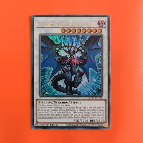 Jual Chaos Ruler, the Chaotic Magical Dragon 1s edition ultra rare ...