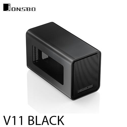 Jual JONSBO V11 BLACK Alumunium Compact Mini ITX HTPC Computer Case ...