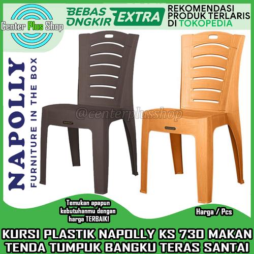 Jual Kursi Plastik Napolly KS 730 Bangku Makan Tenda Tumpuk Teras ...