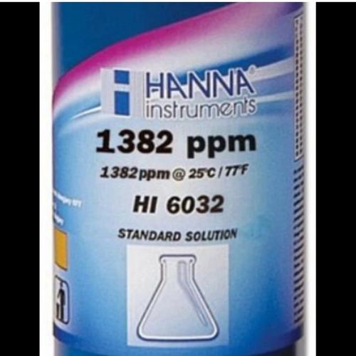 Jual HANNA HI6032 TDS Calibration Std 1382 ppm 500 ml | HANNA HI-6032 ...