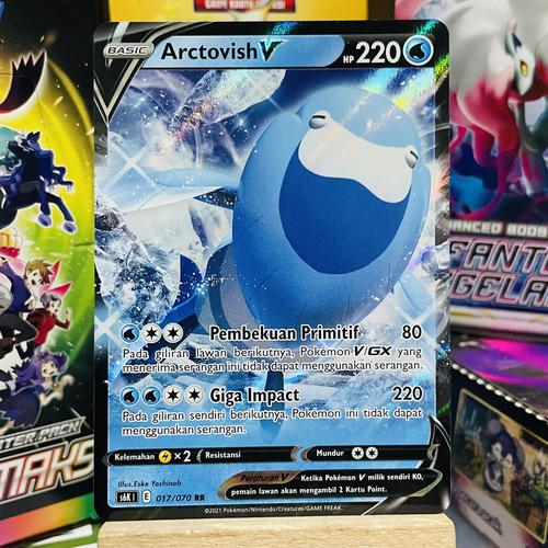 Jual Arctovish V - Kartu pokemon indonesia tcg card - Kota Tangerang ...