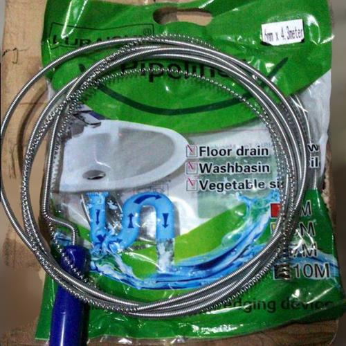 Jual Kawat Pembersih Pipa Mampet / Sodokan Pipa / Kawat Anti Sumbat 5m ...