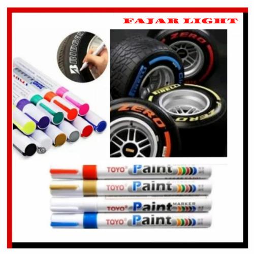 Jual Spidol Ban toyo Original - TOYO paint Asli Tahan Air - Kab ...
