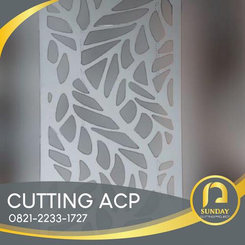 Jual laser cutting cnc router cutting acp custom ACP PVDF PE 3mm 4mm ...