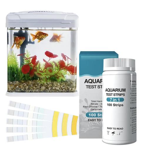 Jual Alat Test Air Akuarium Laut 100pcs Fish Tank Test Strips Aquarium ...