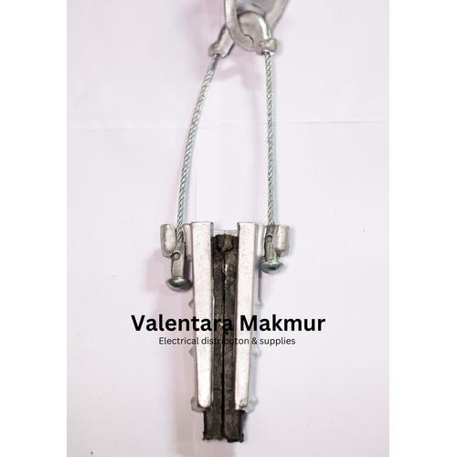 Jual Fixed Dead End 25-50 + Braket/ Klem Lidah Buaya Fiber Optic - Kota ...