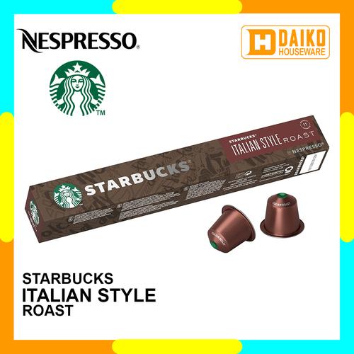 Promo Starbucks Capsule By Nespresso Italian Style Roast Capsules ...