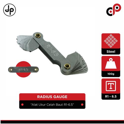Jual Radius Gauge - Alat Ukur Celah Baut R1-6.5 - Kota Bandung ...