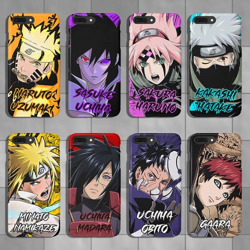 Promo Custom Case Anime Naruto Sasuke Kakashi Minato Madara Obito Gaara ...