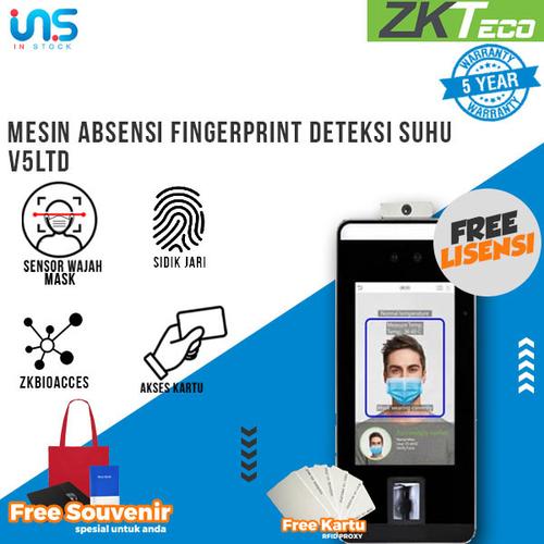 Jual Mesin Absensi Fingerprint Dan Wajah ZKTECO V5LTD seperti Solution ...