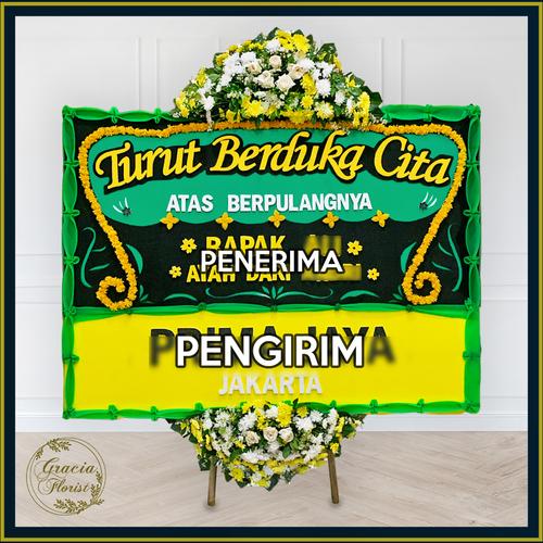 Jual Bunga Papan Uk 1.5x2m Semua Acara Congratulation/Wedding/Dukacita ...