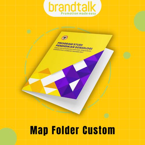 Jual Cetak Map Folder Ukuran A4 Custom Desain - Art Carton 260, 1 Sisi ...